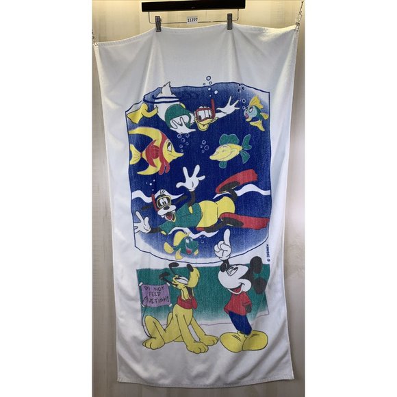 Franco | Bath | Vintage 8s90s Franco Disney Goofy Pluto Mickey Donald ...